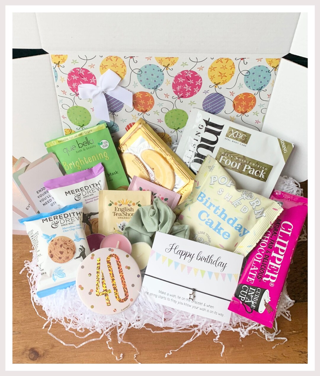 Ladies 40th Birthday Hamper for Her | 40th Birthday Gift Box | Gift for ...