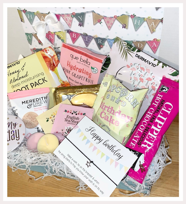 Birthday Pamper Hamper for Her Ladies Birthday Hamper - Etsy UK