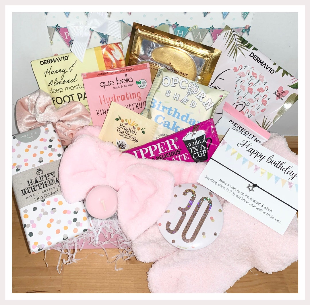 30th Birthday Pamper Hamper 30th Birthday Gift Box for Her 30th ...
