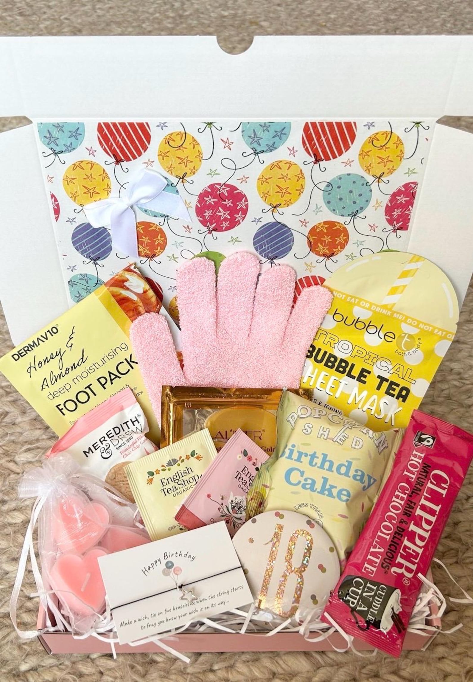 18th Birthday Hamper for Her | 18th Birthday Gift Box | Hamper for 18th ...