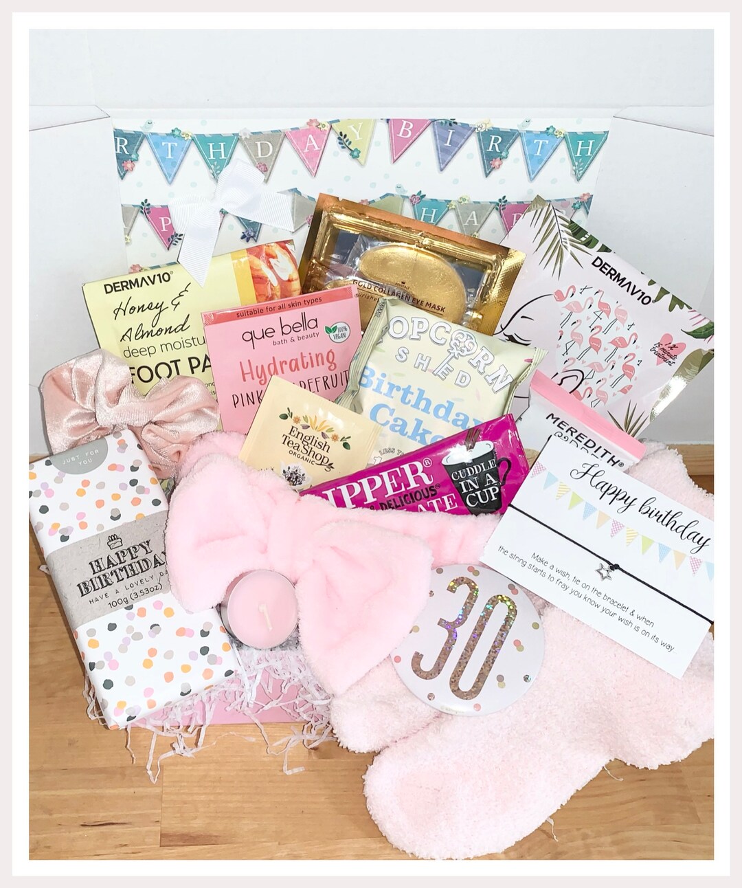 30th Birthday Pamper Hamper 30th Birthday Gift Box for Her - Etsy UK