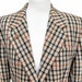 Vintage DAKS Women's Signature House Check Blazer Jacket Size 12 UK 100 ...