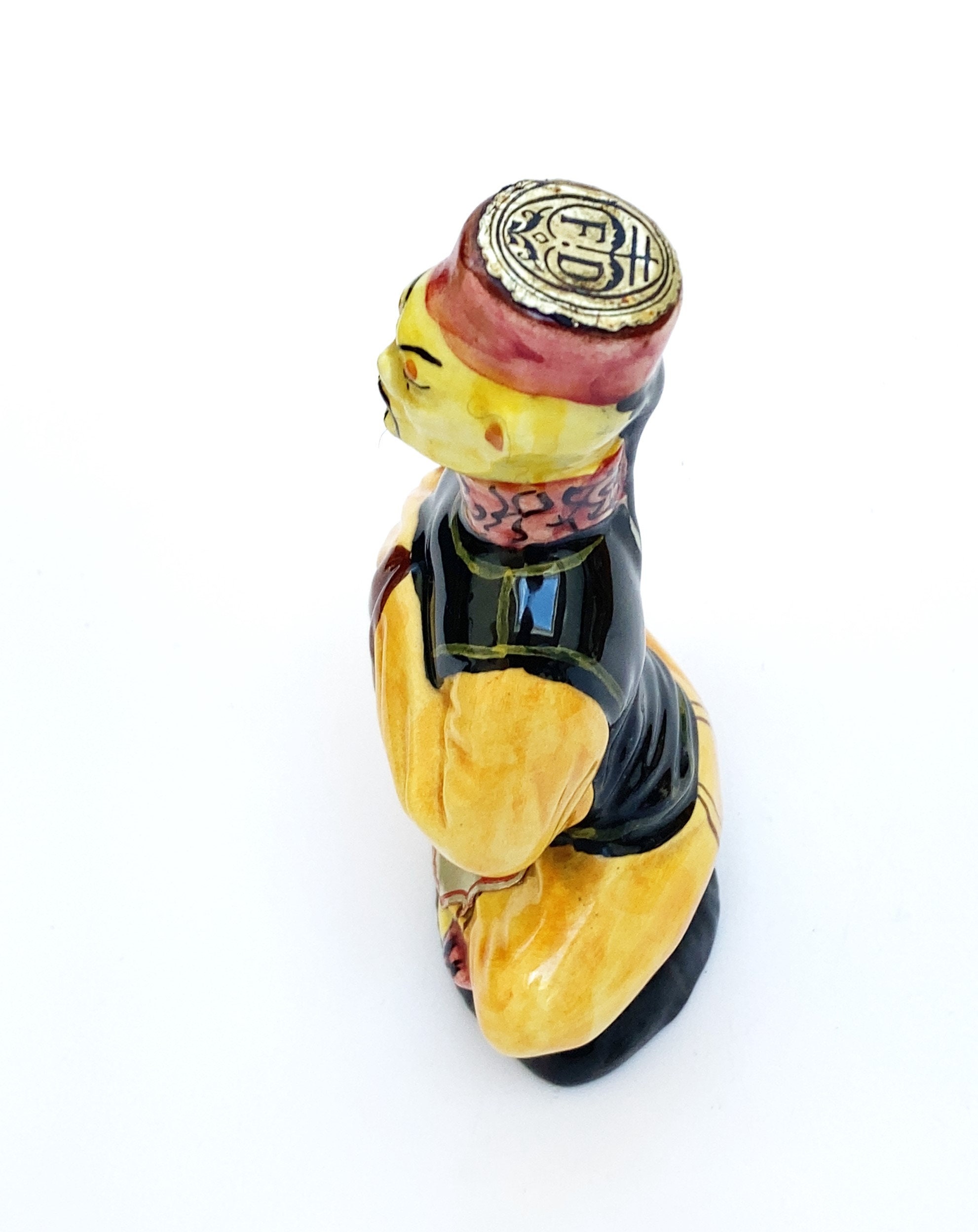 Vintage Italian DRIOLI Cherry Liqueur Hand Painted Ceramic Miniature ...