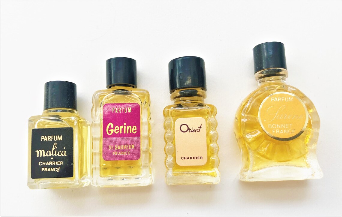 Set of 10 Vintage Miniature French Perfumes Parfums de | Etsy