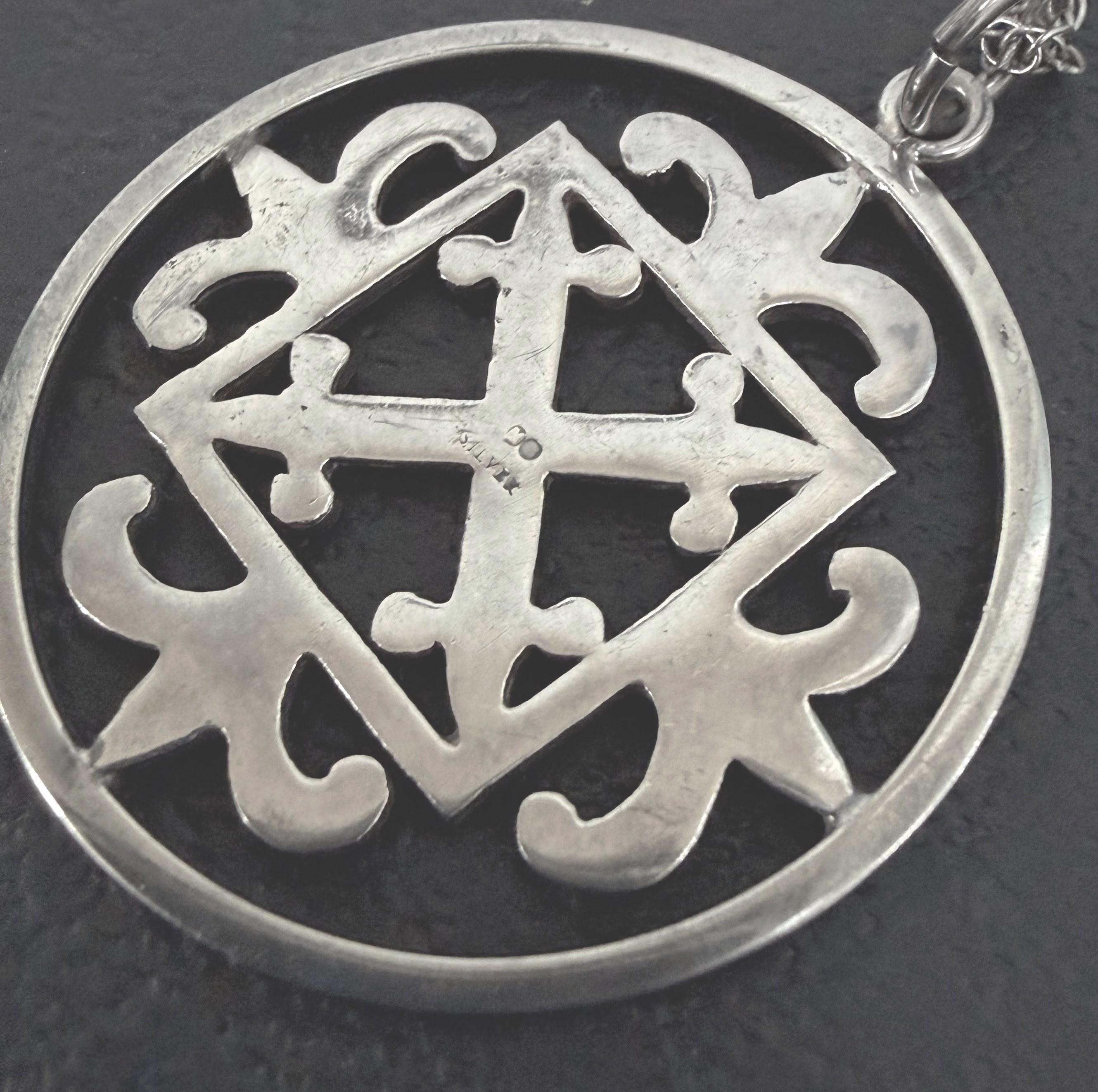 Malcolm Gray Ortak St. Magnus Cross Pendant Necklace: Sterling Silver ...
