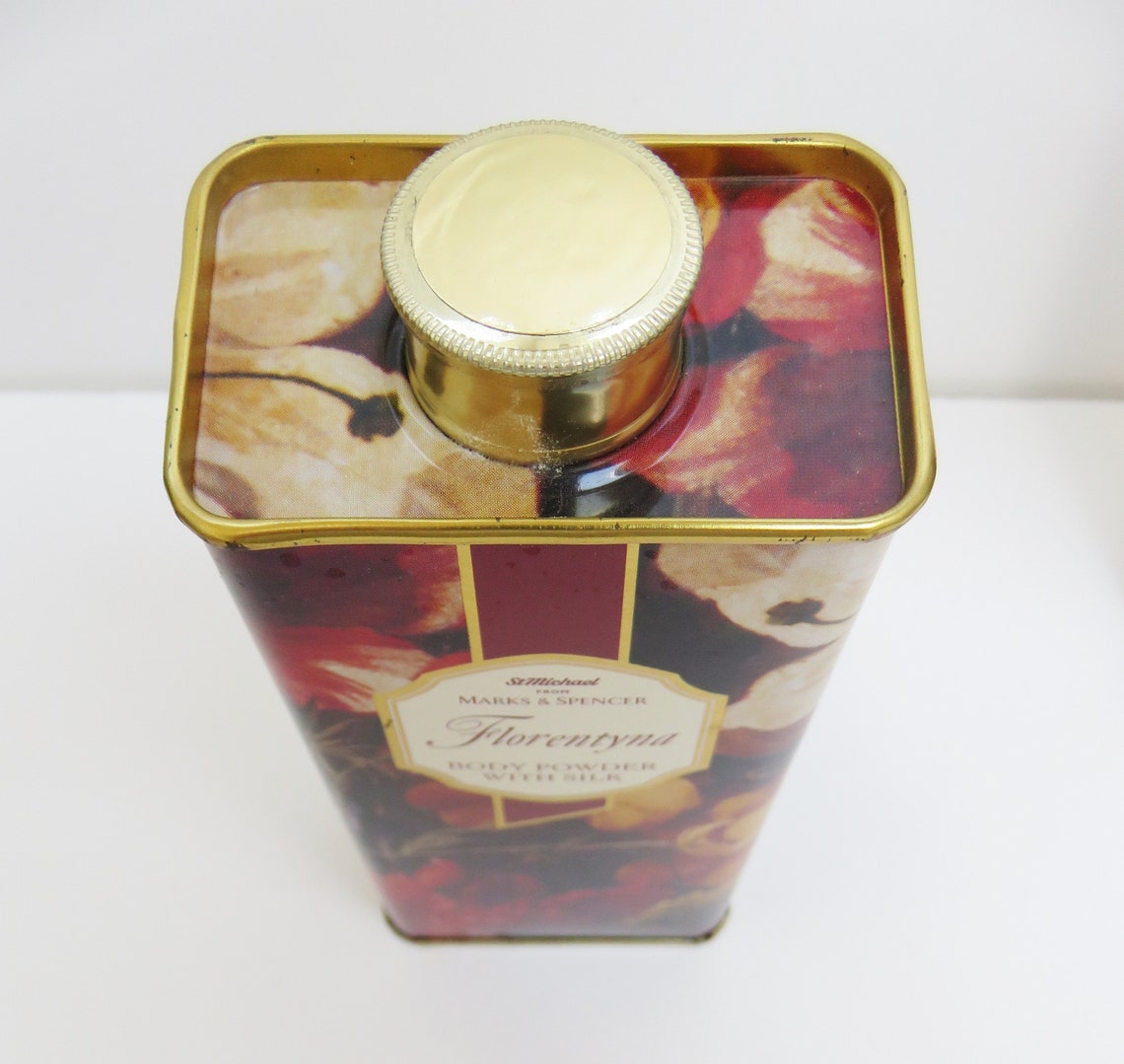 Vintage St Michael M&S Florentyna Body Powder with Silk 150g | Etsy