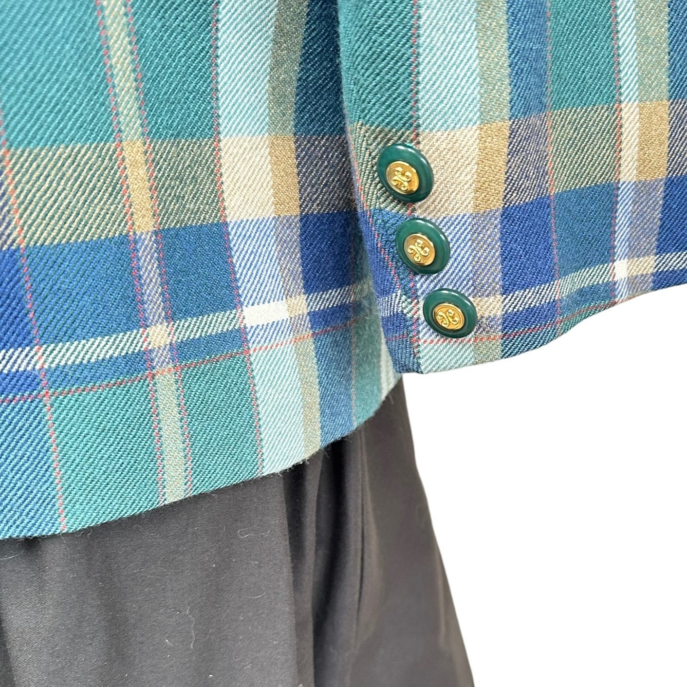 Vintage Avoca Smart Collarless Box Style Jacket 100% Pure - Etsy UK