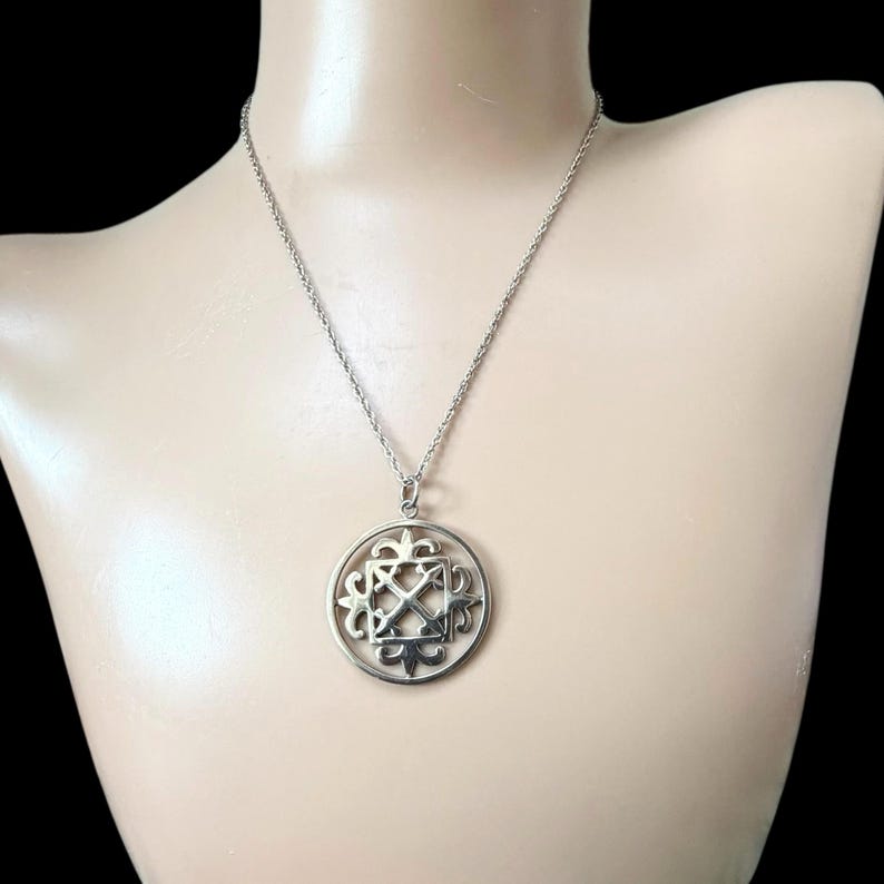 Malcolm Gray Ortak St. Magnus Cross Pendant Necklace: Sterling Silver ...