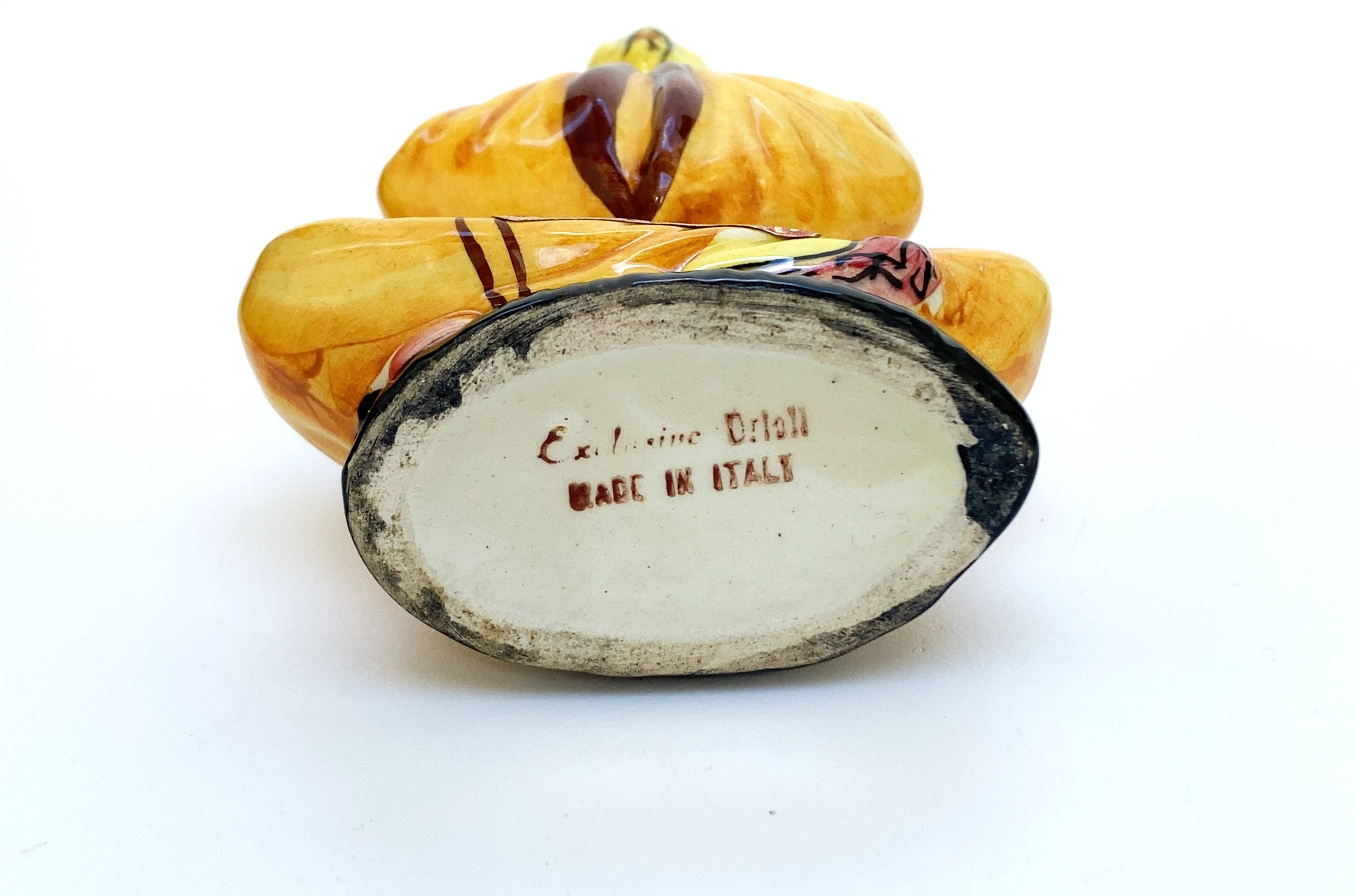 Vintage Italian DRIOLI Cherry Liqueur Hand Painted Ceramic Miniature ...