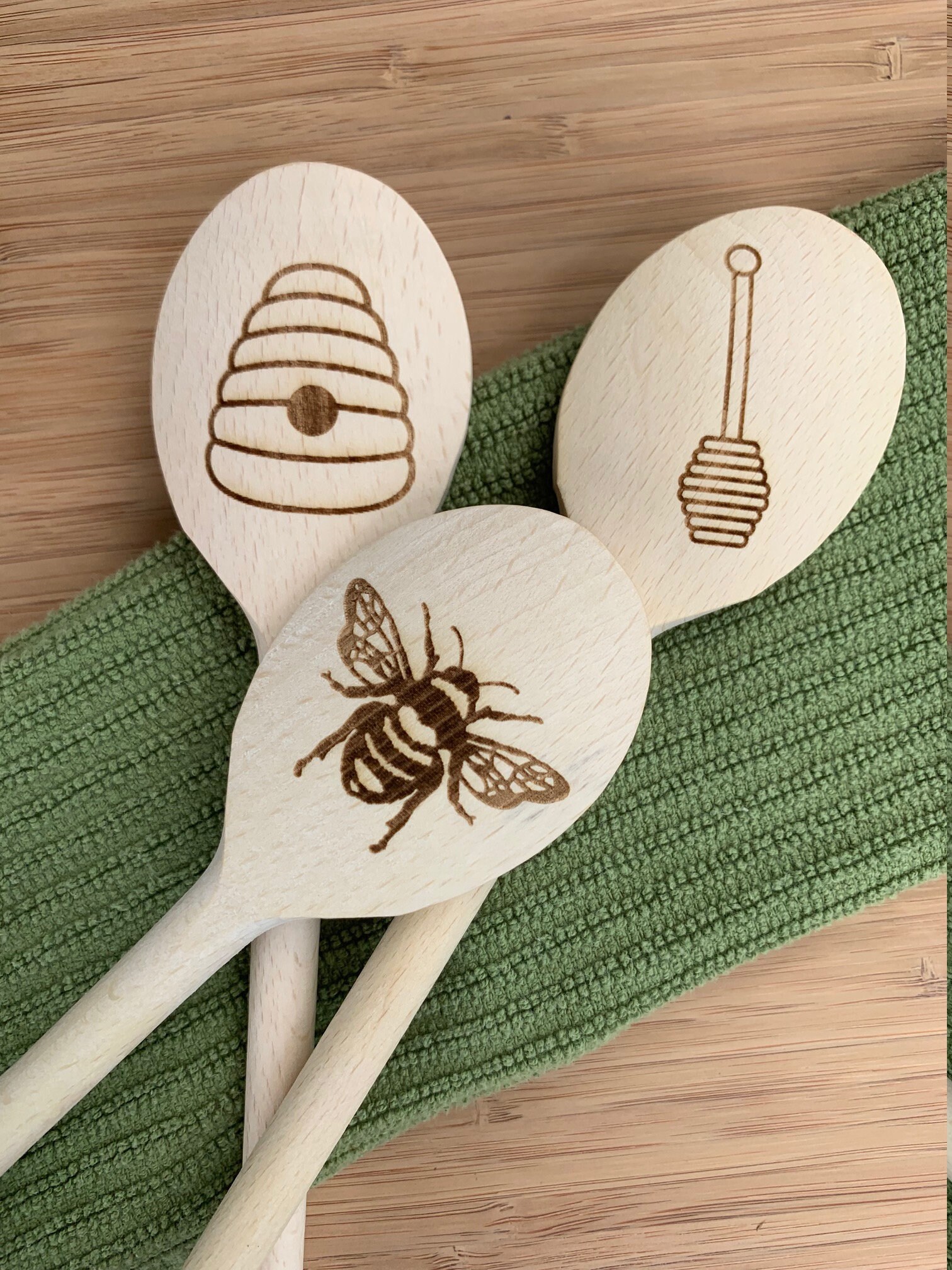 Bee Kitchen Utensils - Etsy