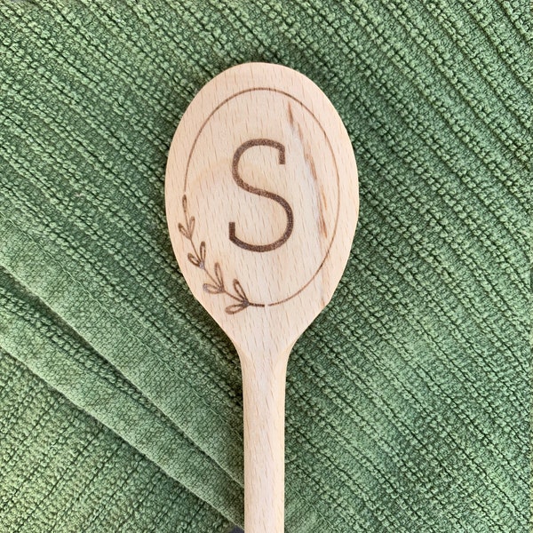 Monogram Spoons - Etsy