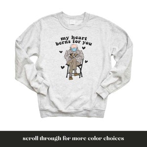 Bernie Sanders Sweatshirt, Sweater Mittens for Women, Galentines ...