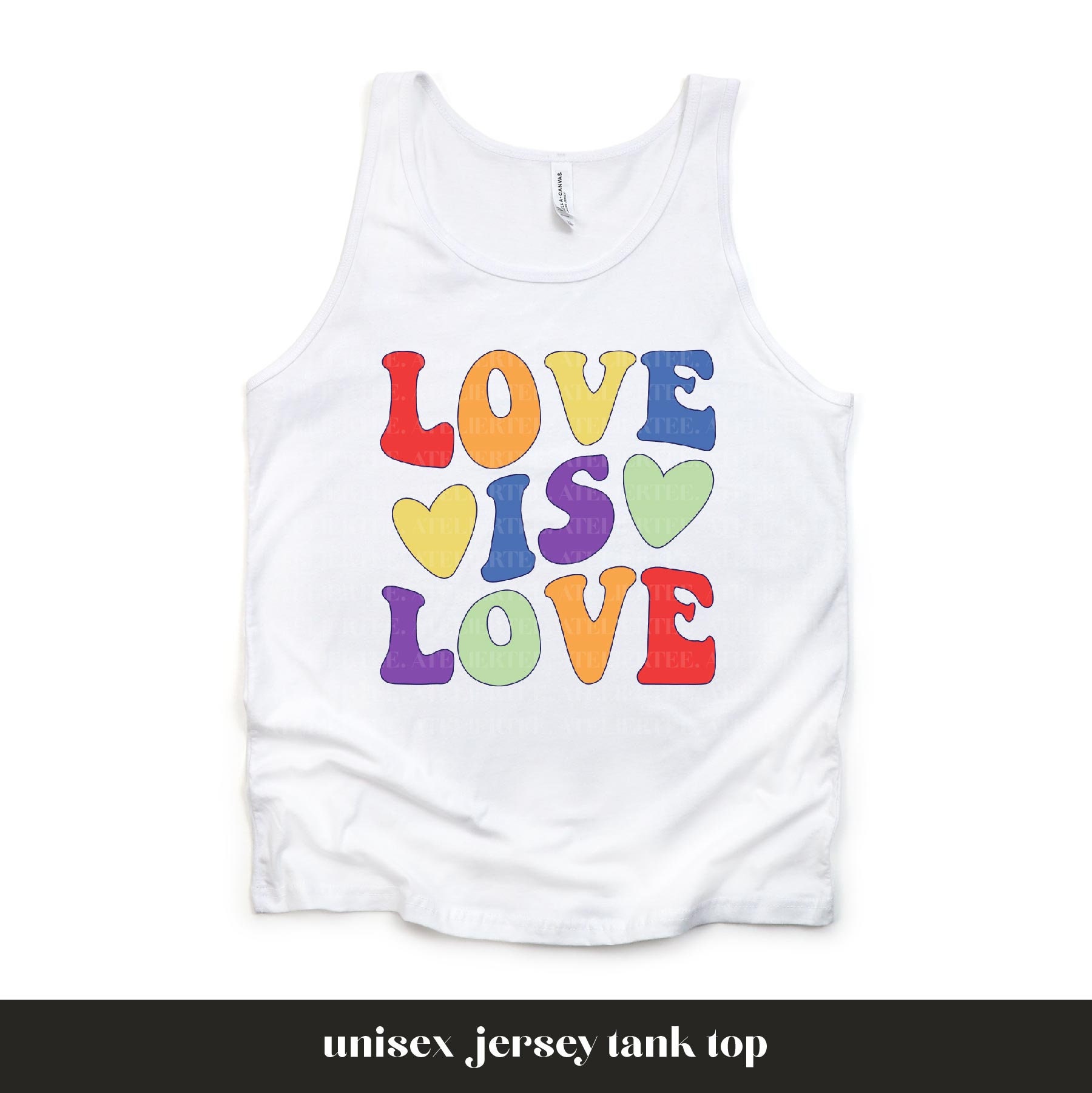Love is Love Tank Top LGBQT Pride Tank Pride Tank Top Pride - Etsy