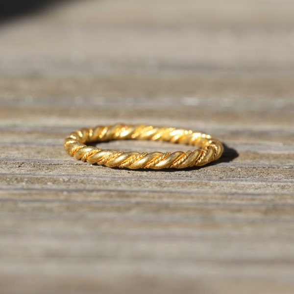 Pure Gold Ring - Etsy