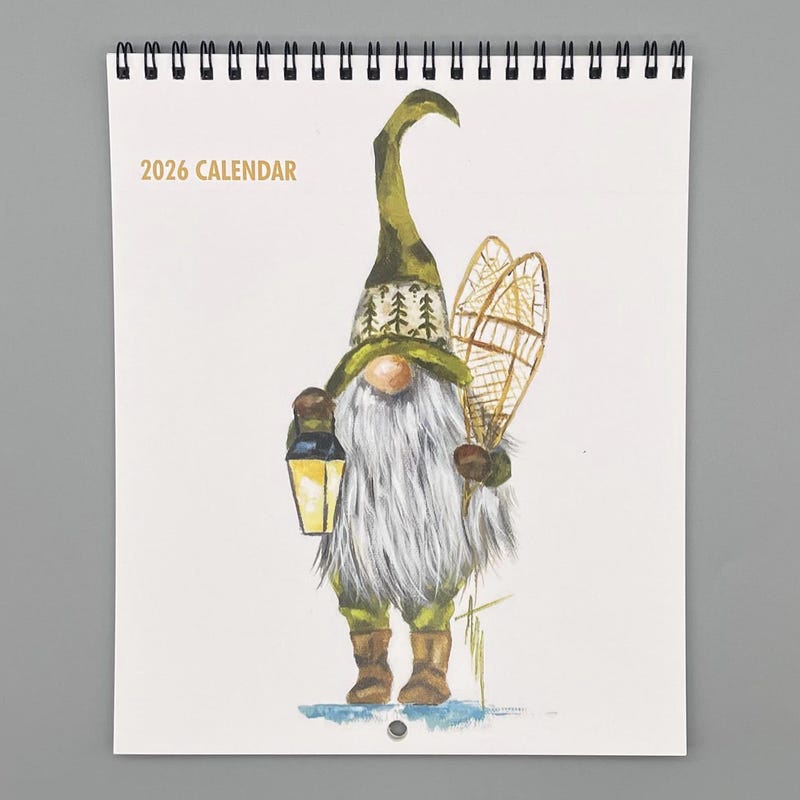 2026 Gnome Calendars - Etsy