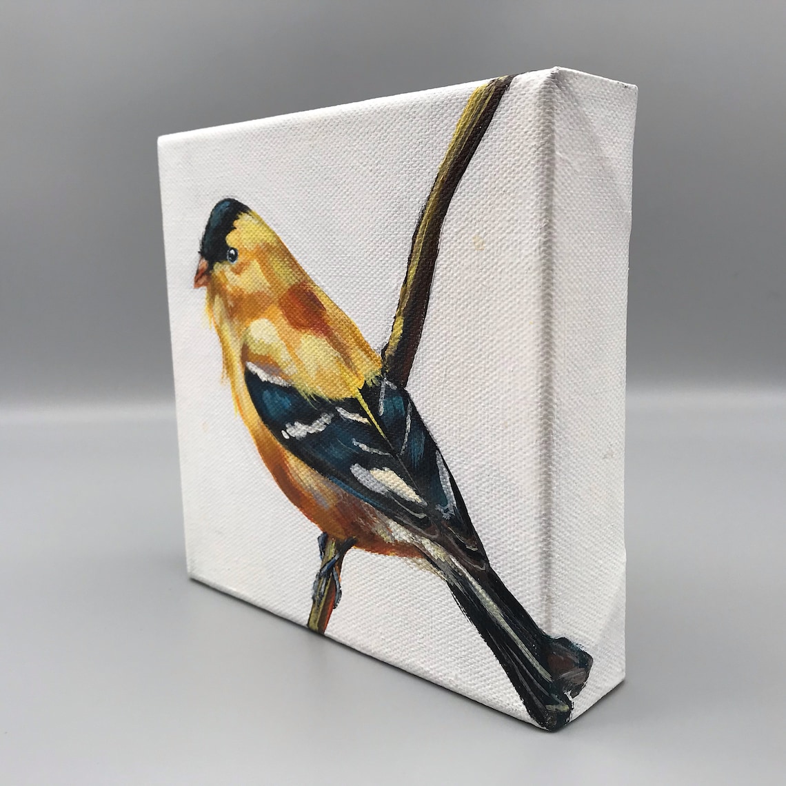 Goldfinch Bird Acrylic Painting Kit . DIY Paint Kits - Etsy