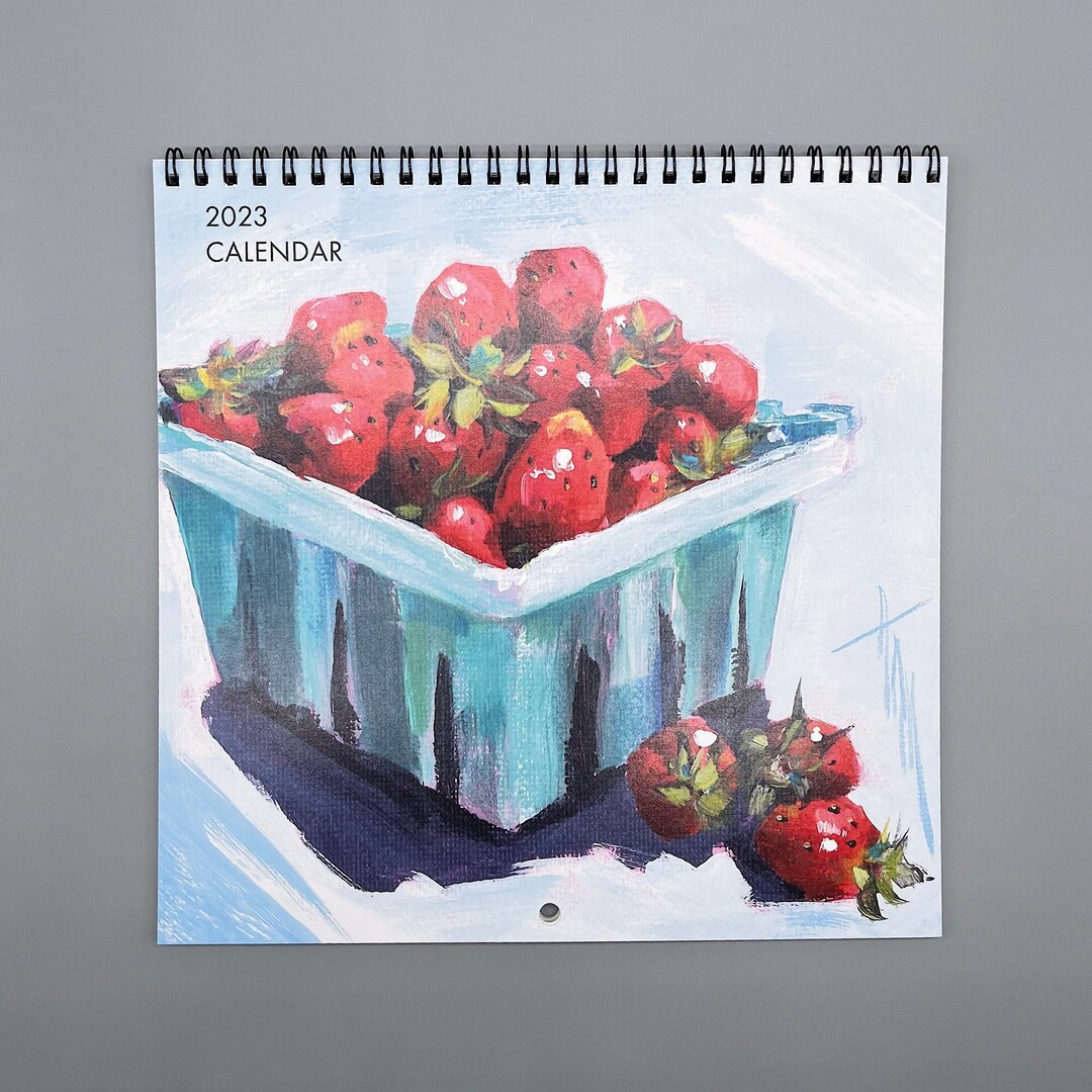 2025 Fruit Calendar Wall Fruit Calendar 12 Month Calendar Fruit ...