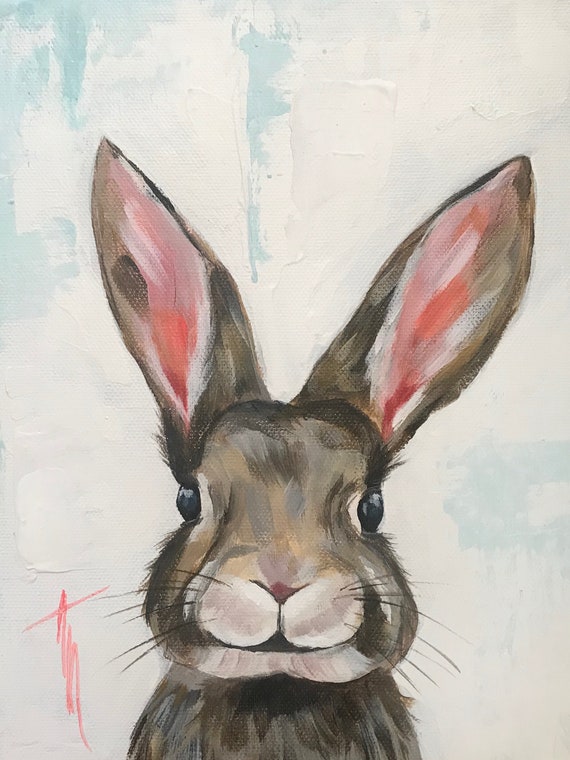 ACRYLIC PAINTING DIY Paint Kits Peter the Rabbit Painting - Etsy