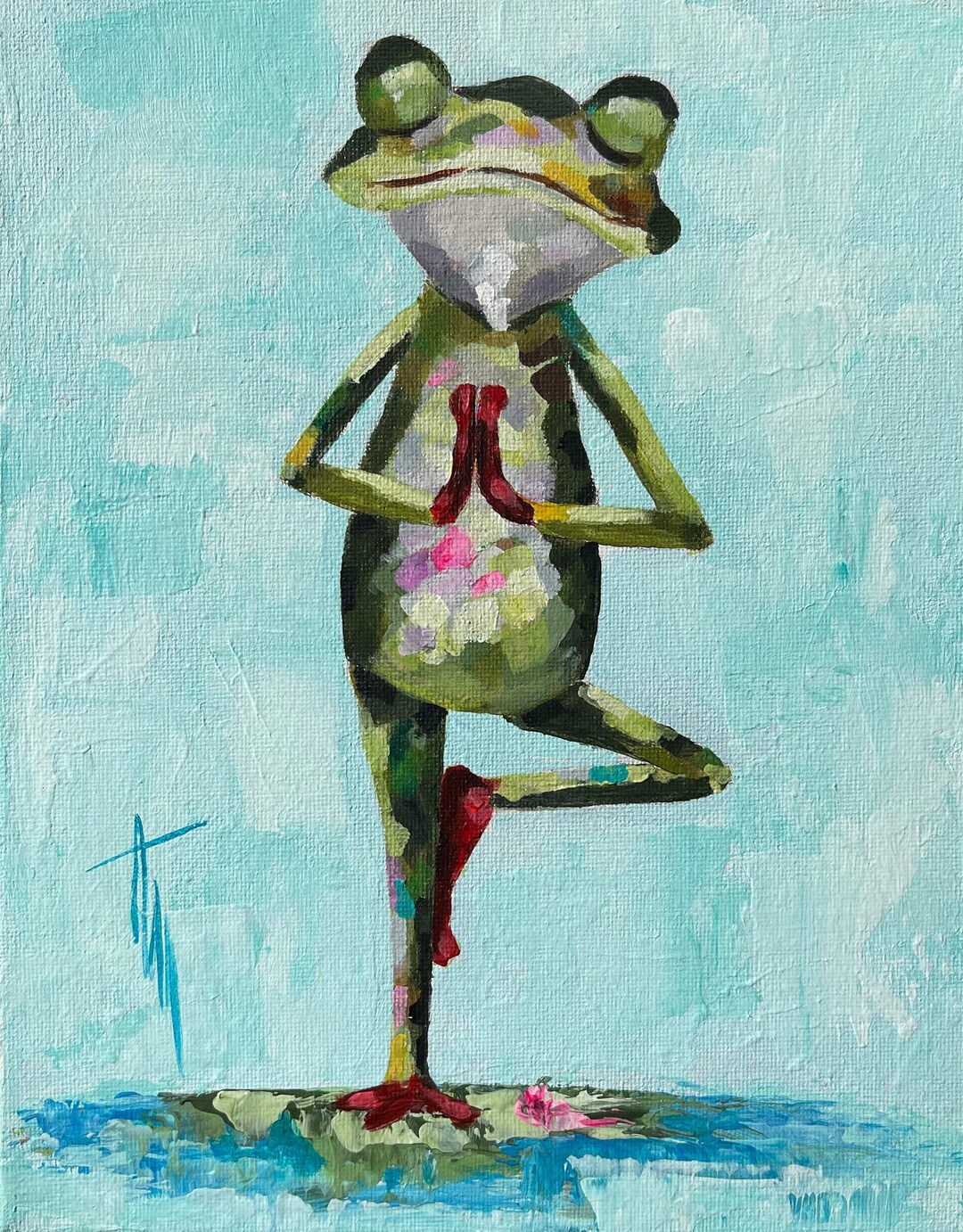 Frog Painting Kit | DIY Painitng Kit | Acrylic Painting Kits | Zen ...