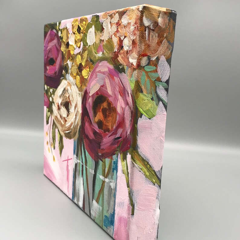 Flower Painting Kit | DIY Paint Kits | Pink Everywhere | Acrylic ...