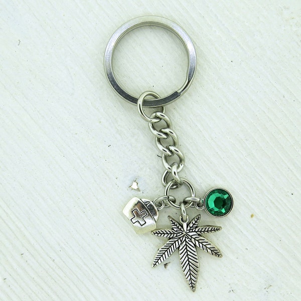 Medical Marijuana Keychain - Etsy