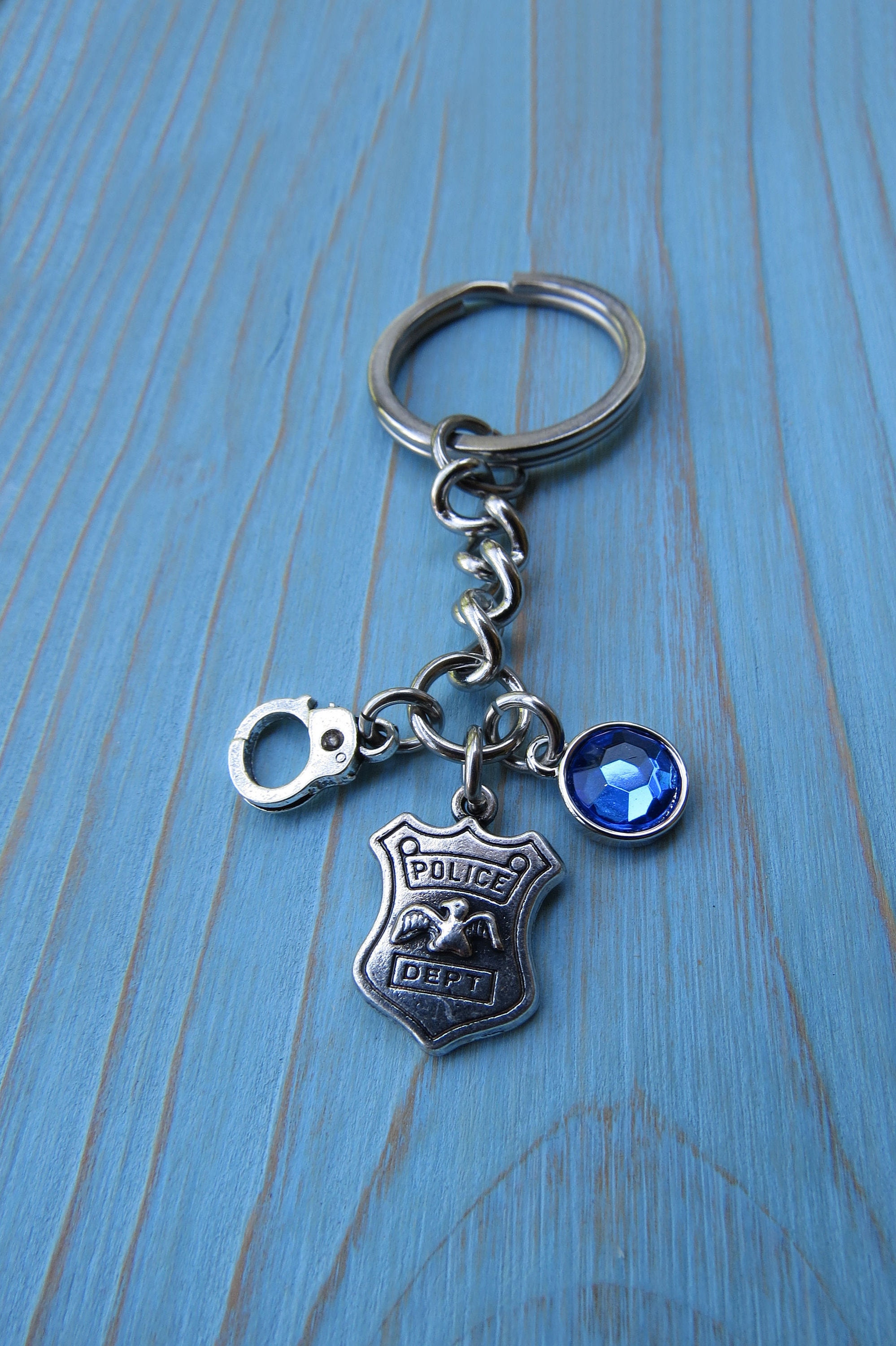 Police Officer Keychain Police Academy Graduation Stainless - Etsy