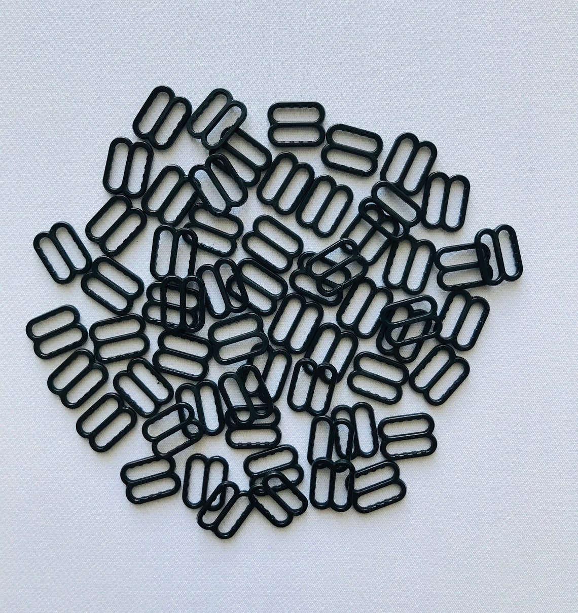 20 50 100 Pcs 11mm Black Plastic Slider Adjuster for Face | Etsy