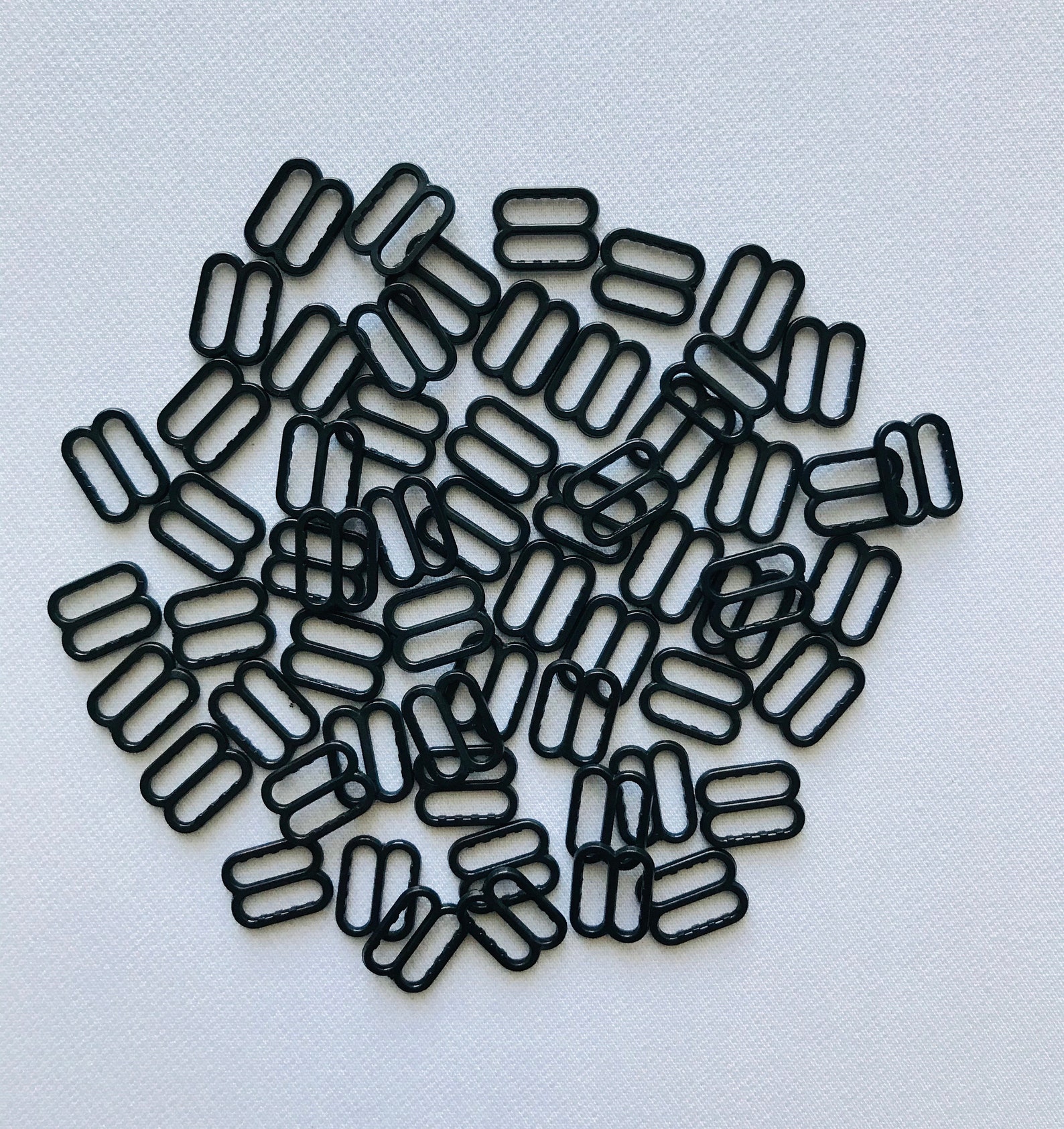 20 50 100 Pcs 11mm Black Plastic Slider Adjuster for Face | Etsy