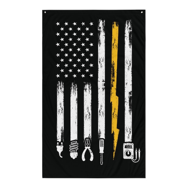 Electrician American Flag Svg - Etsy