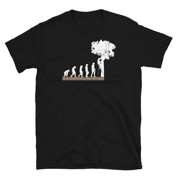 Evolution of Tree Climber T-shirt | Etsy