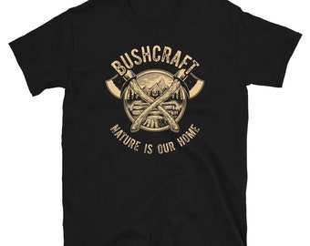 Bushcraft T Shirt - Etsy