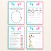 12 Printable Baby Feet Gender Reveal Games: Pink and Blue Theme ...