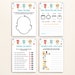 16 Printable Robot Baby Shower Games 5x7'' Boy Baby Shower Game Bundle ...