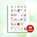 50 Printable School Bingo Cards School Themed Picture Bingo Back to ...