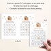 30 Printable Puppy Baby Shower Bingo Cards 5x7'' Prefilled Baby Bingo ...