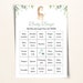 30 Printable Giraffe Baby Shower Bingo Cards 5x7'' Prefilled Baby Bingo ...