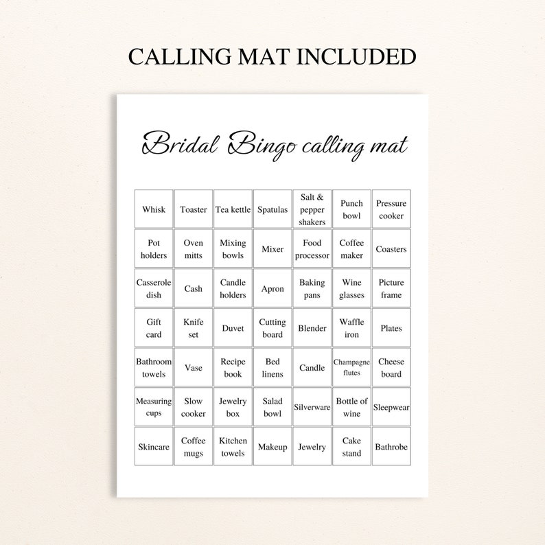 50 Printable Hydrangea Bridal Shower Bingo Cards: Prefilled Gift Bingo, Blue Theme DOWNLOAD - Etsy