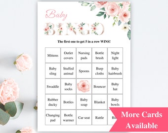 Floral Baby Shower Cards - Etsy