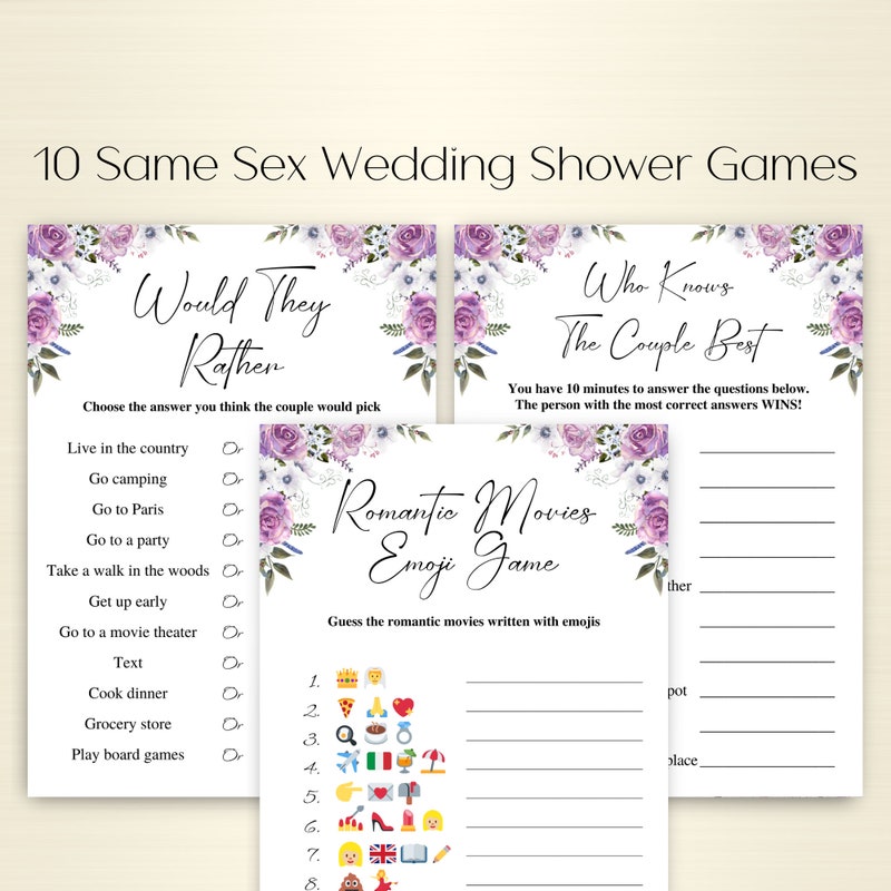 Same Sex Wedding Etsy