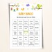 30 Printable Bird Baby Shower Bingo Cards 5x7'' Prefilled Baby Bingo ...