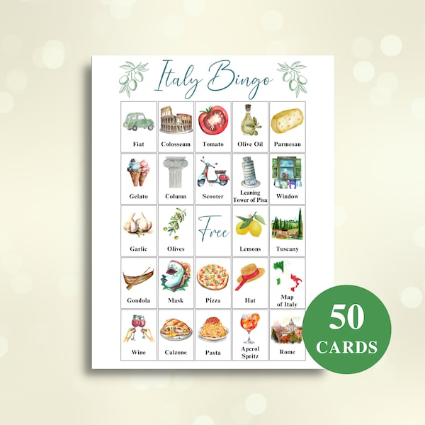 Italian Themed Party - Etsy