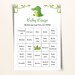 30 Printable Alligator Baby Shower Bingo Cards 5x7 Prefilled - Etsy
