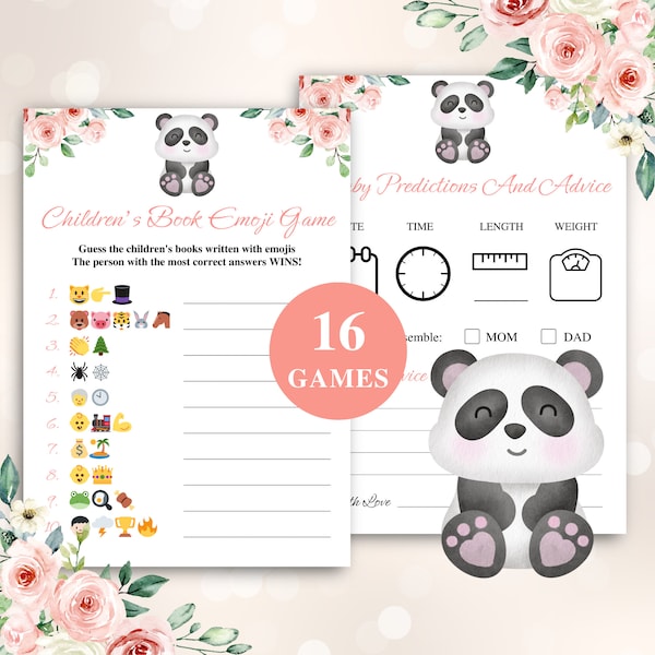 Panda Baby Shower - Etsy