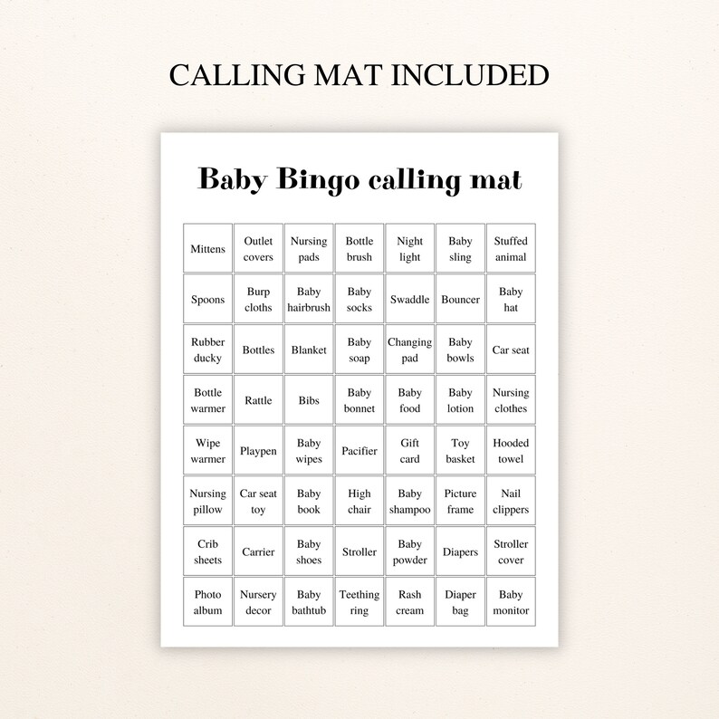 30 Printable Pink Dinosaur Baby Shower Bingo Cards 5x7'' Prefilled Baby ...