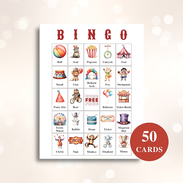 Circus Themed Party - Etsy