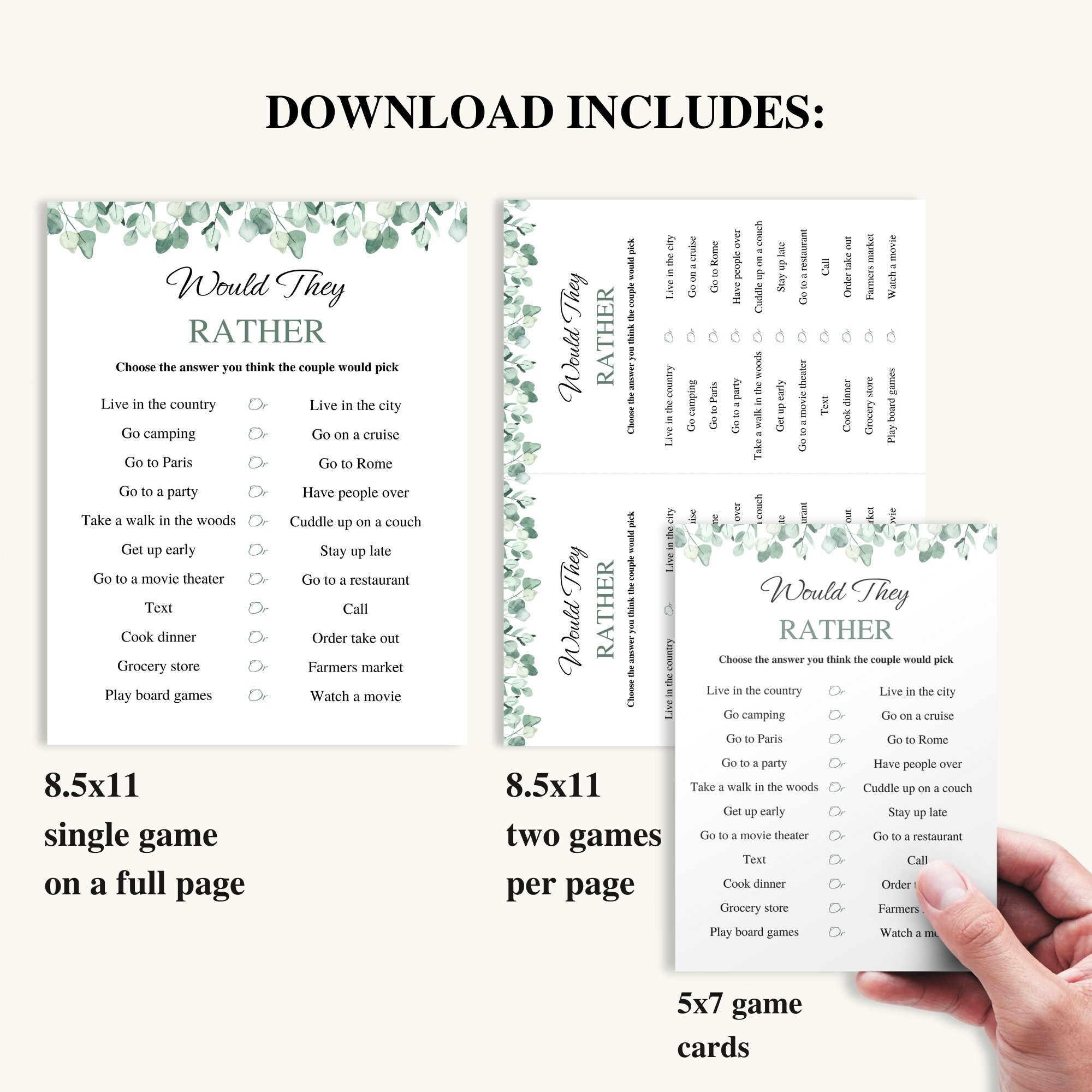 10 Printable Engagement Party Games Engagement Party Game - Etsy