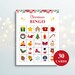30 Printable Christmas Bingo Cards Christmas Bingo for Kids Christmas ...