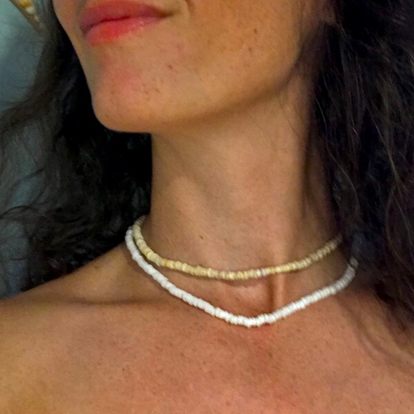Puka Shell Necklace - Etsy