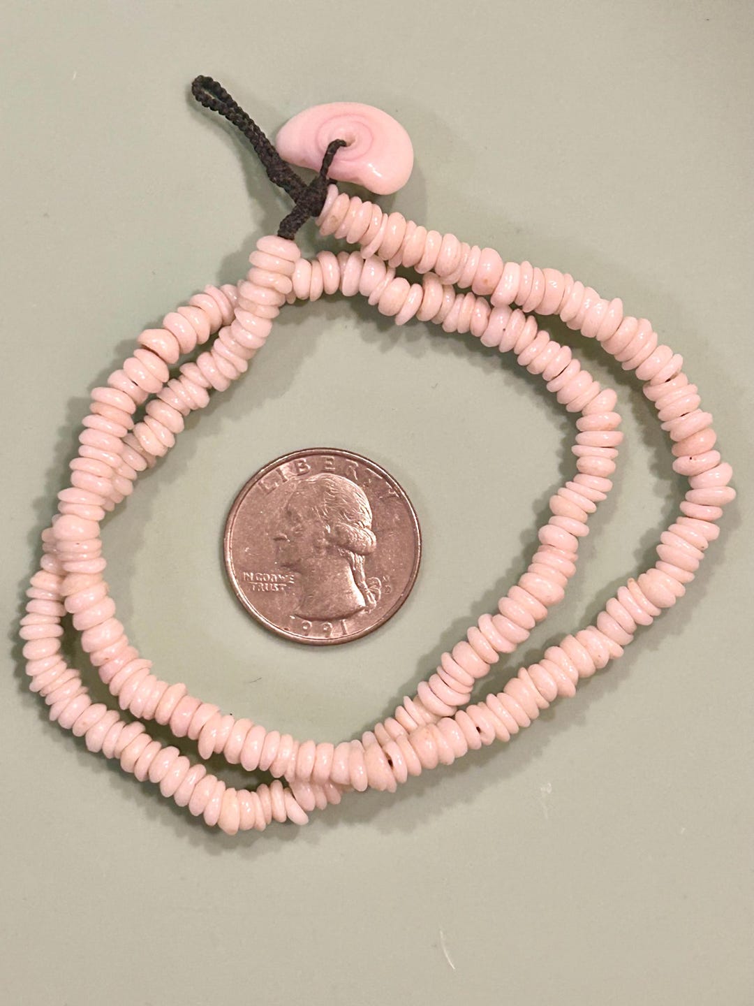 Vintage Puka Necklace Hawaiian Real Natural 1970’s CUT Natural ...