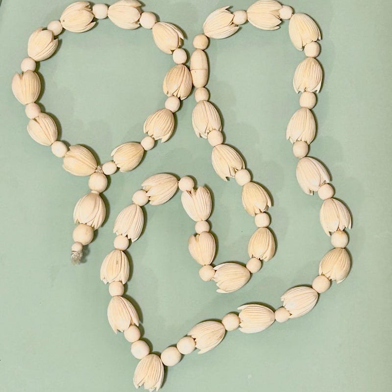 Carved Pikake Beads - Etsy